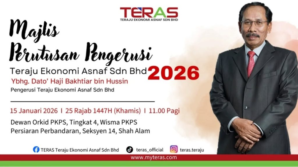 MAJLIS PERUTUSAN PENGERUSI TERAS BAGI TAHUN 2026 – TERAS